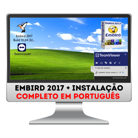 Embird 2017 Completo Português + Instalação Remota - Softwares de Bordado